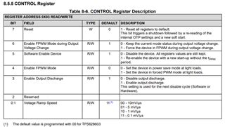 TPS TPS How To Avoid Using The Discharge Function Power Management Forum Power