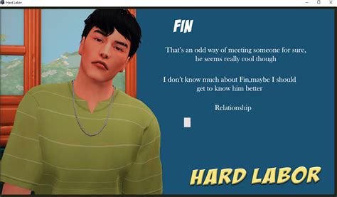 Bi Dating Simulator Game Hard Labor Made With The Sims 4 The Sims 4 General Discussion