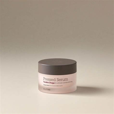 Chaga Cream Korean Pressed Serum Blithe Cosmetics