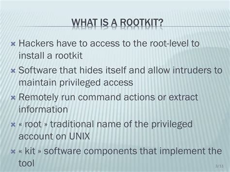 PPT Rootkits PowerPoint Presentation Free Download ID