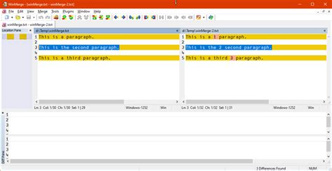 Diff Pane Appears Not To Work · Issue 1966 · Winmerge Winmerge · Github