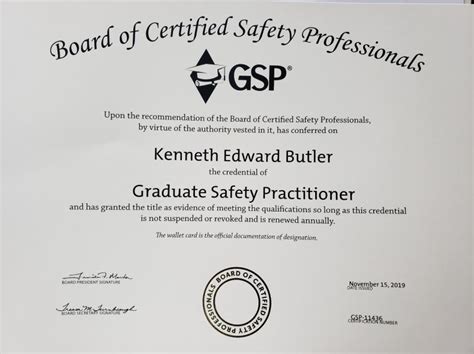 Kenneth E Butler Jr Ms Osh Csp Sms Chst Cescp On Linkedin This Is A Great Achievement