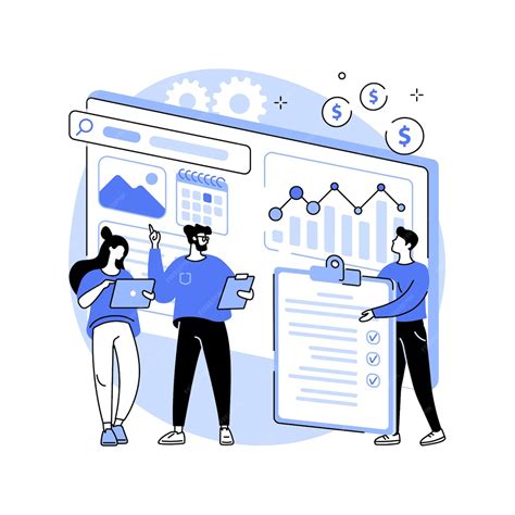 Premium Vector Workflow Abstract Concept Vector Illustration