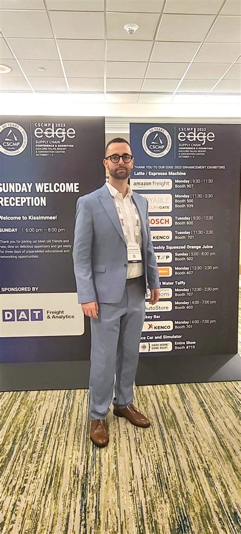 Aleksandar Dimovski On Linkedin Edge2023 Cscmp Supplychain