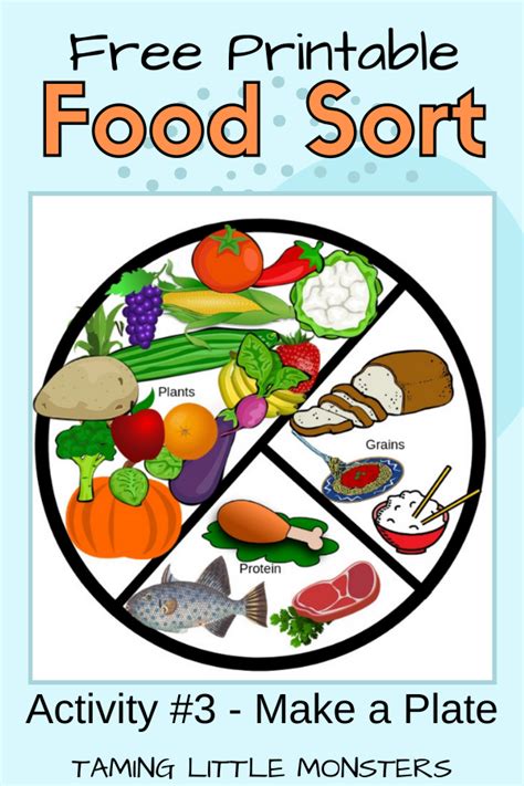 Make A Plate Is One Of Three Free Printable Puzzles From Taming Little