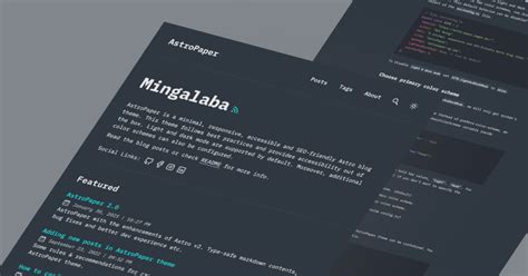 Predefined Color Schemes