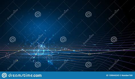 3d Illustration Molecule Structure Scientific Medical Background With Atoms And Molecules