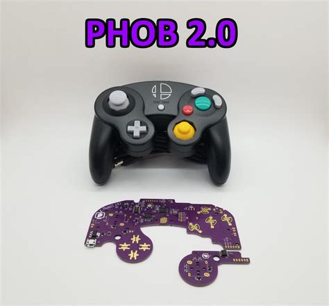 Phob 20 Gamecube Controller For Smash Bros Melee And Ultimate Notches