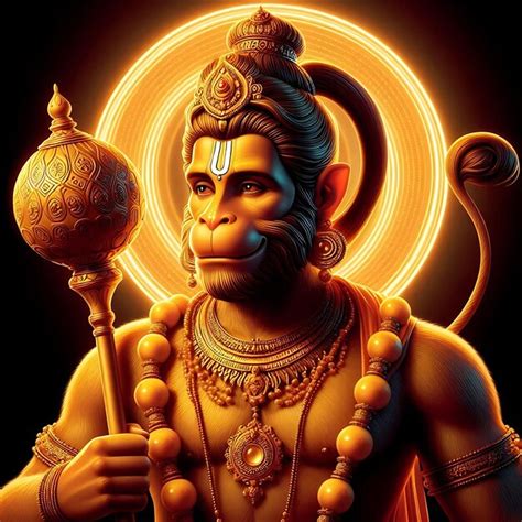 Lord Hanuman Premium Ai Generated Image