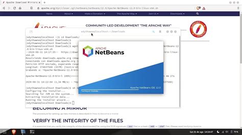 GNU Linux Como Instalar Apache Netbeans En Linux YouTube