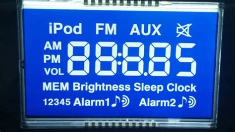 Custom Lcd Module Custom Lcd Segment Display For Sports Machine Lcd
