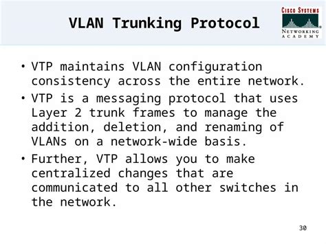 PPT VLANs Module 2 2 VLANs VLANs Trunking VLAN Trunking Protocol