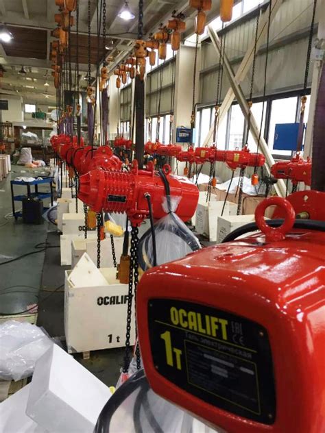 1т 4,5м таль цепная ТЭЦ OCALIFT 01-01S 380в стационарная на крюке