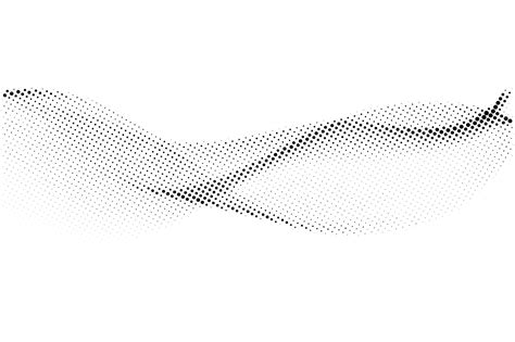 Free Vector Black Abstract Wave Style Grunge Halftone Pattern Texture Background