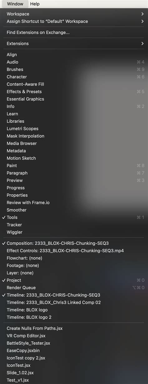Removing Old Scripts From Window Menu Adobe Product Community 14617348