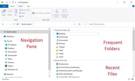 Windows File Explorer Basics Exploring File Explorer Computer Chum