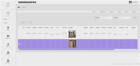 nodejs vue mysql校园物资招标竞标系统 csdn博客