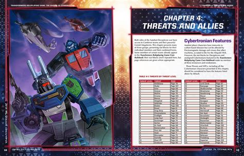 Transformers Roleplaying Game The Enimga Of Combination Sourcebook