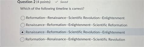 Solved Question 2 4 ﻿pointssavedwhich Of The Following