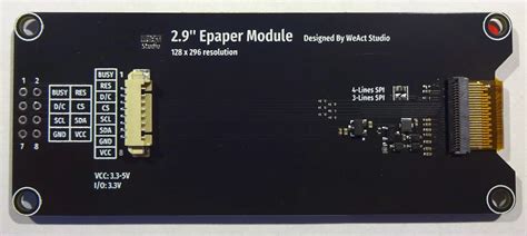 Esp8266 Dreifarbiges Epaper Display Mit 29 Zoll An Esp8266