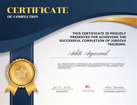 Aditi Agarwal On Linkedin Successfully Completed My Certification