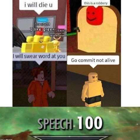 Go Commit Dank Memes Roblox Memes