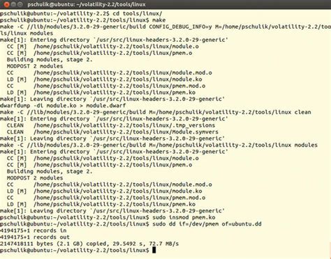 Tracing Clues Memory Analysis ADMIN Magazine