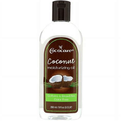 Cococare Coconut Moisturizing Oil Softens And Beautifies Skin 9 Oz 2