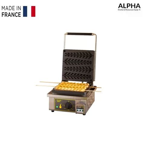 Roller Grill Corn Waffle Maker Ges23 Snack And Fast Food