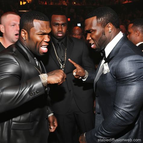 50 cent fighting p diddy and beating him up Prompts | Stable Diffusion Online
