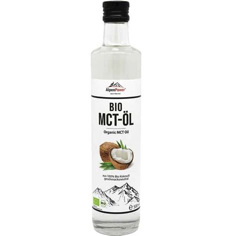 Bio MCT-Öl 500ml | AlpenPower