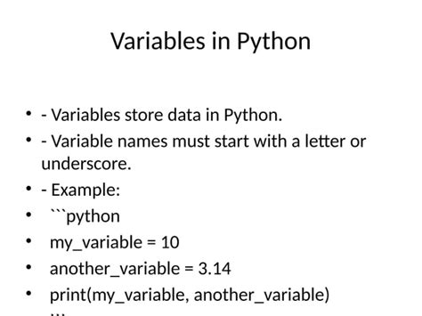Introduction To Python Basics For Begineerspptx