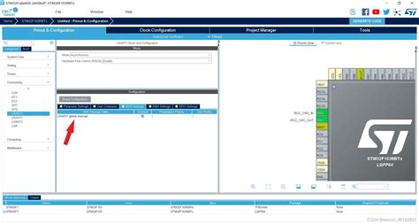 【stm32cubemx学习】串口通信usart基础教程cubemax中异步通信配置 Csdn博客