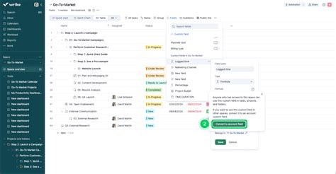 Sharing Custom Fields Wrike Help Center
