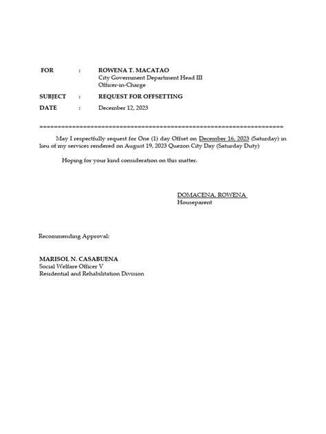 Blank Form Offset New Pdf