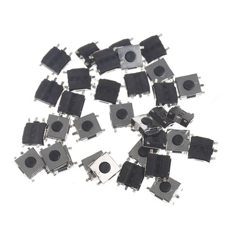 Buy 6 6 2 5mm Momentary Tactile Reset 5 Pin Smd Push Button Switch 100pcs