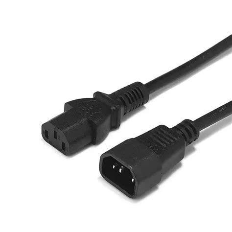 Iec C To C Power Cord Iec Connector A V Male And Female Power Extension Cord For Rice