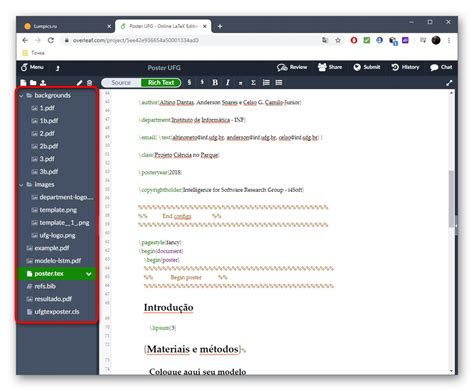 Lipsum Latex Example