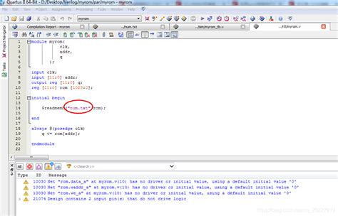 Verilog Hdl中使用系统任务 Readmemh遇到问题及解决方法 Verilog Readmemh Csdn博客