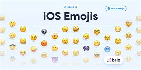 high quality ios emojis collection figma