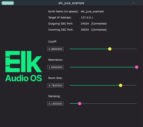 examples overview — elk devkit documentation