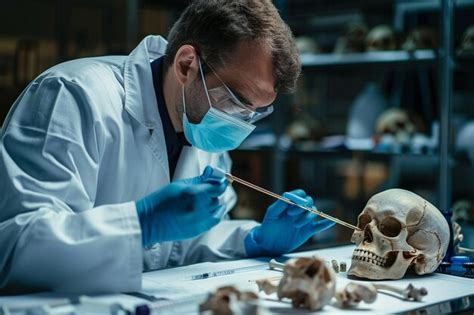 Premium Photo | Analyzing forensic evidence ar generative ai