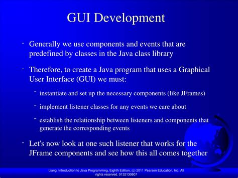 Ppt Java Event Driven Programming Gui Development Tutorial Powerpoint Presentation Id9667506