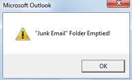 How To Auto Empty Junk E Mail Folder When Exiting Outlook