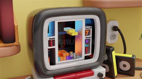 Computer Videogame 3d Loop Animation Stock Footage Video Of Playful Character 298346260