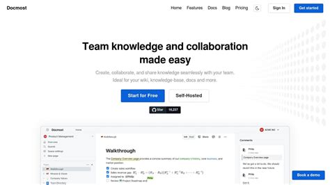 Docmost Open Source Alternative To Obsidian Notion And Confluence