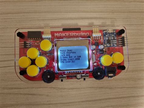 Makerbuino Arduino Ploča Za Učenje