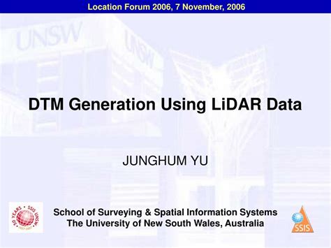 Ppt Dtm Generation Using Lidar Data Powerpoint Presentation Free Download Id4050662