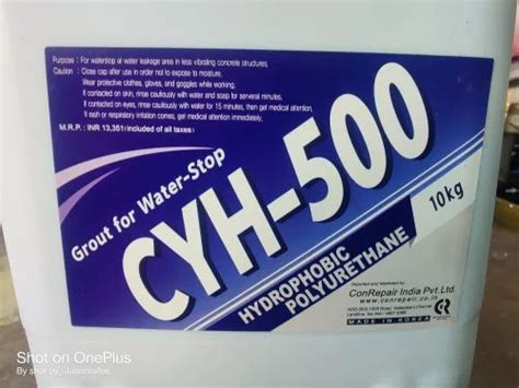 Chy 500 Single Component Pu Foam Epoxy Grout In Mumbai Id 2851924519833