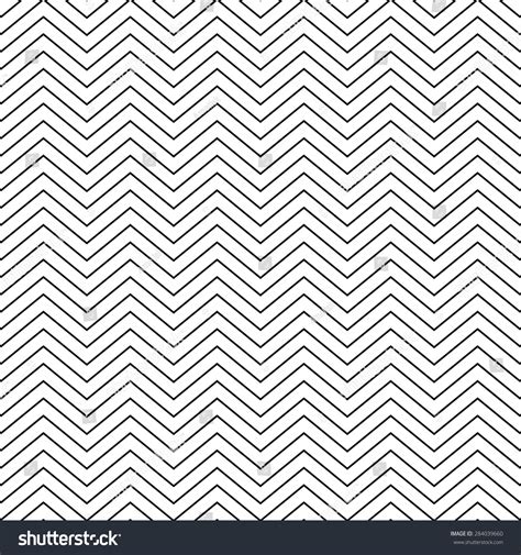 Vector Illustration Seamless Pattern Zig Zag Stock Vector Royalty Free 284039660
